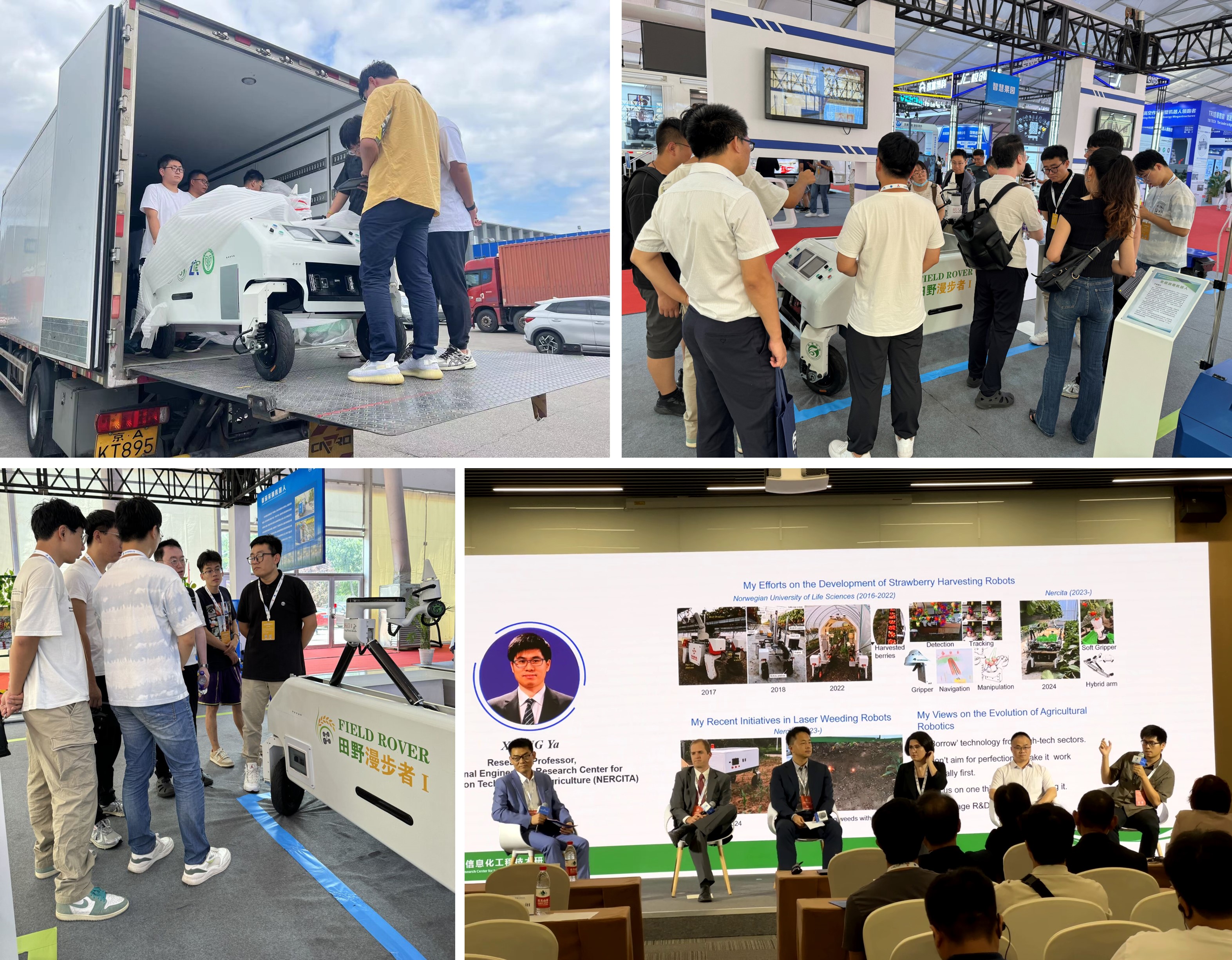 Showcasing Innovation - Field Rover, LingXtend and the spraying robot ...